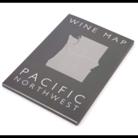 Delong | Kitchen | Delong Wine Map Of The Pacific Northwest Brand New ...